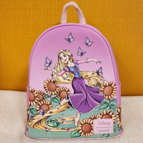 Loungefly | Bags | Loungefly Disney Tangled Sunflower Field Rapunzel ...